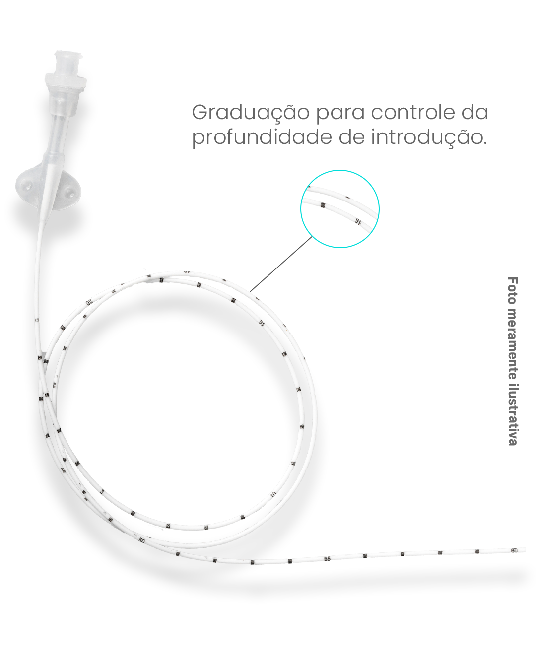 Cateter Central de Inserção Periférica em Silicone – PICC – Uni Lúmen ...
